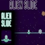 Alien Slide - Dodge the falling rocks