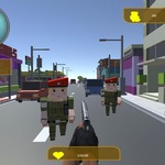 Block Pixel Cops - You have to shoot and fight, or you will be killed.