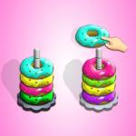 Donhoop - Arrange the colorful donuts!