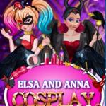 Play Elsa And Anna Cosplay game online on Gogy